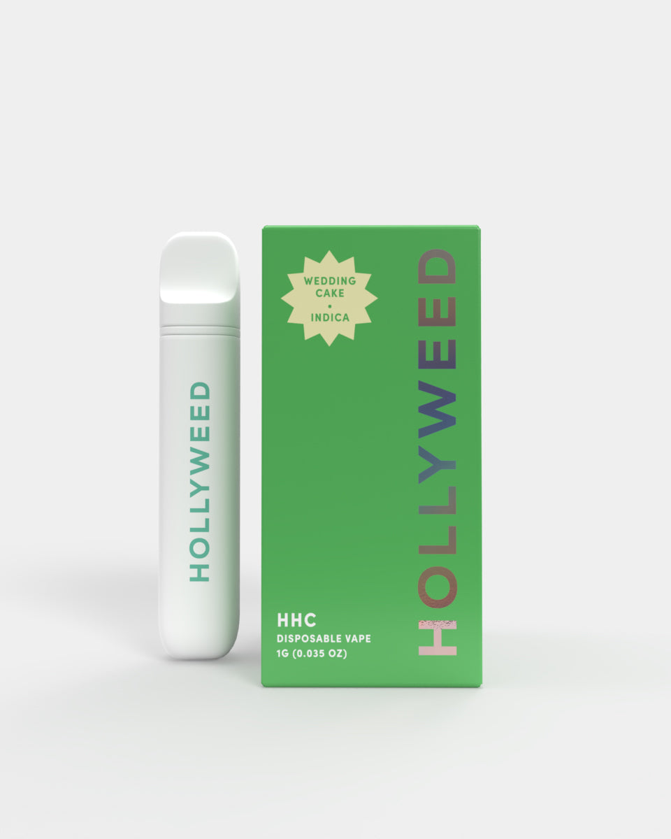 HHC Disposable – Wedding Cake – Indica – 1g – Hollyweed